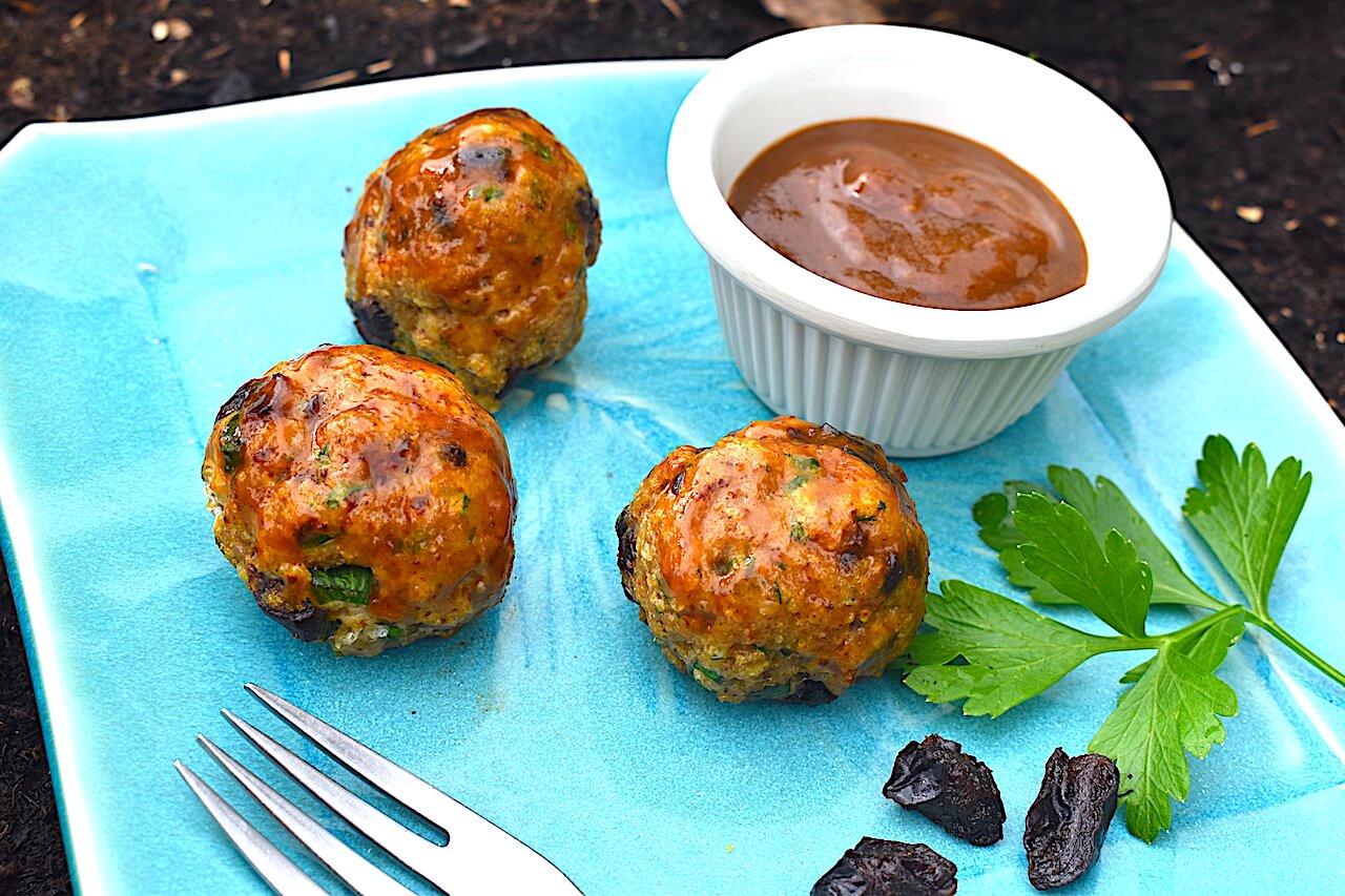 Turkey Prune Meatballs - Food For Healthy Bones
