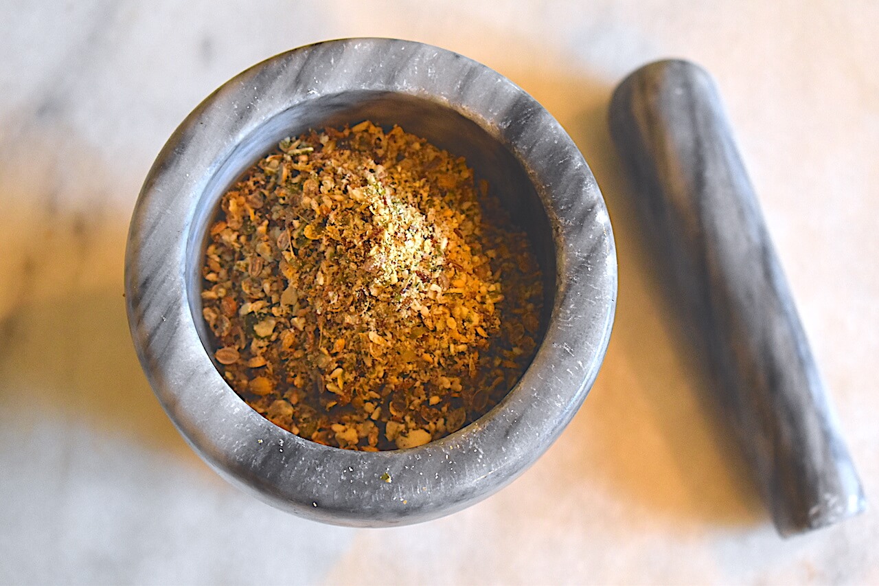 Dukkah Spice Seasoning - Food For Healthy Bones